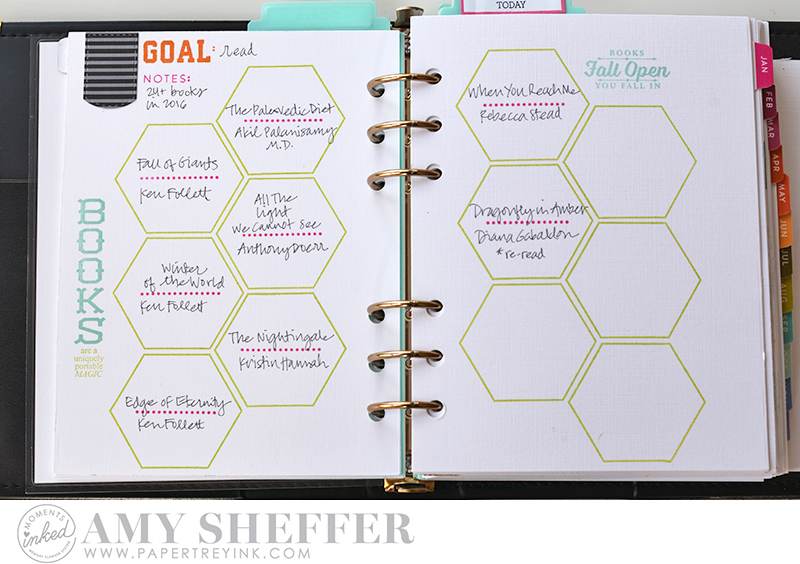 Pickled Paper Designs: Moments Inked Planner: Custom Goal-Tracking Pages