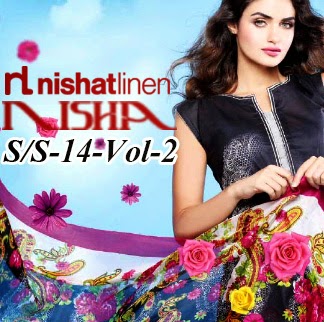 Nishat Linen | Nisha Summer Collection 2014 Vol-2 Catalog| Nisha ...