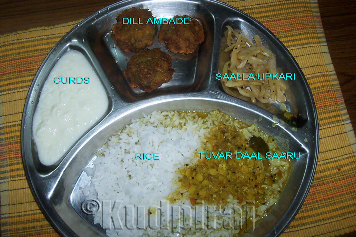 Kudpiraj's Garam Tawa: Typical GSB Thaali Meals - Part 1