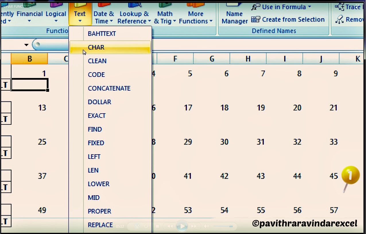 How To Get Characters With Excel CHAR Function Howto Excel how-to-get-characters-with-excel-char-function-howto-excel