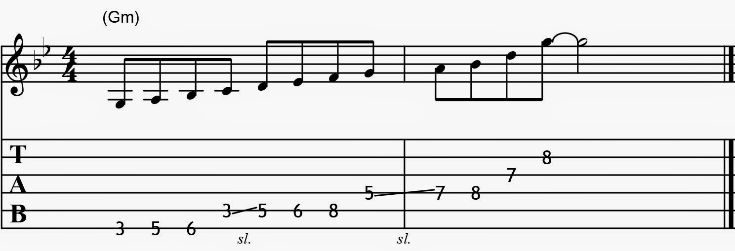 Lateral Scale Connections... | Creative Guitar Studio