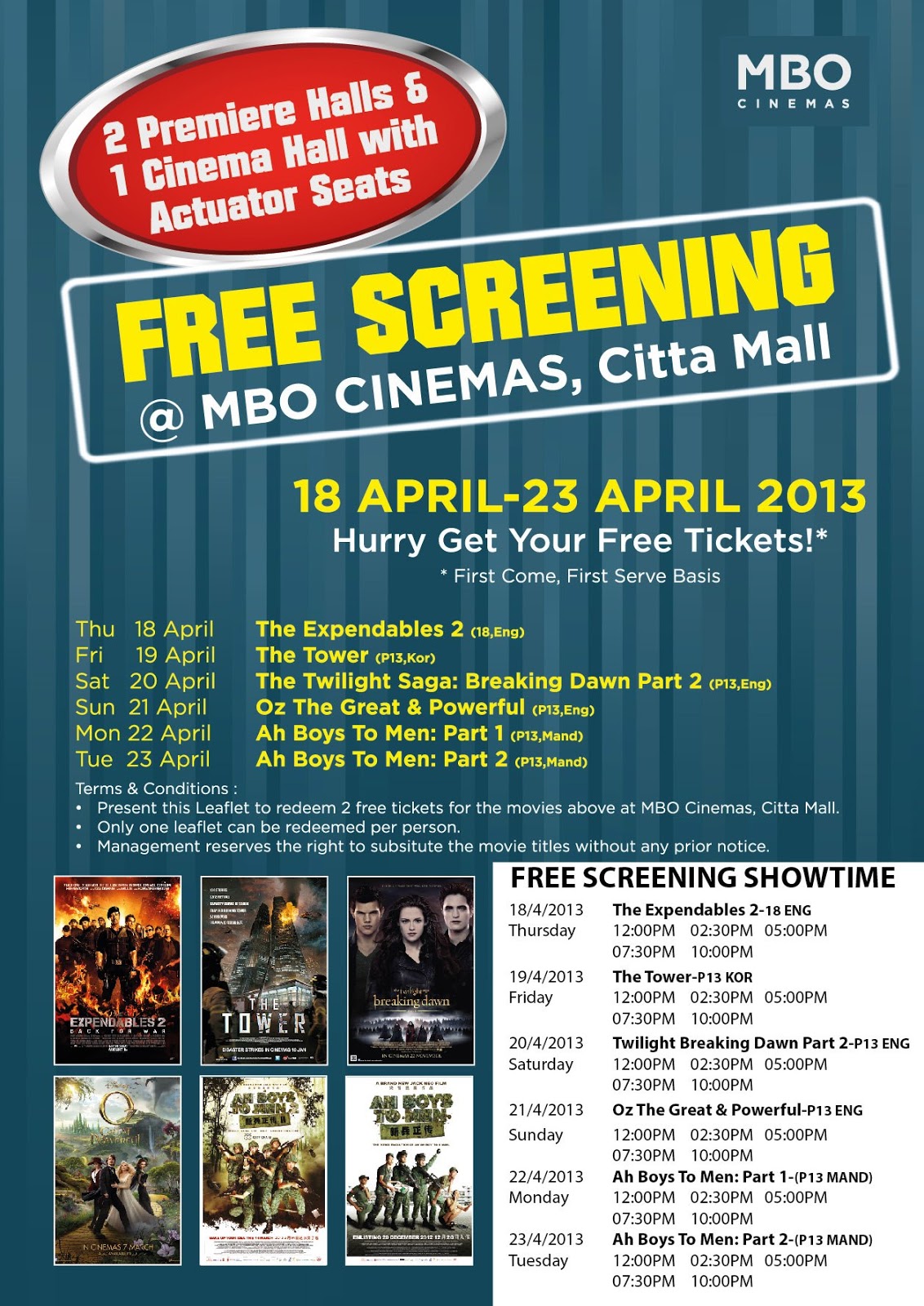I Love Freebies Malaysia: Freebies > MBO Cinema FREE Movie Screening ...
