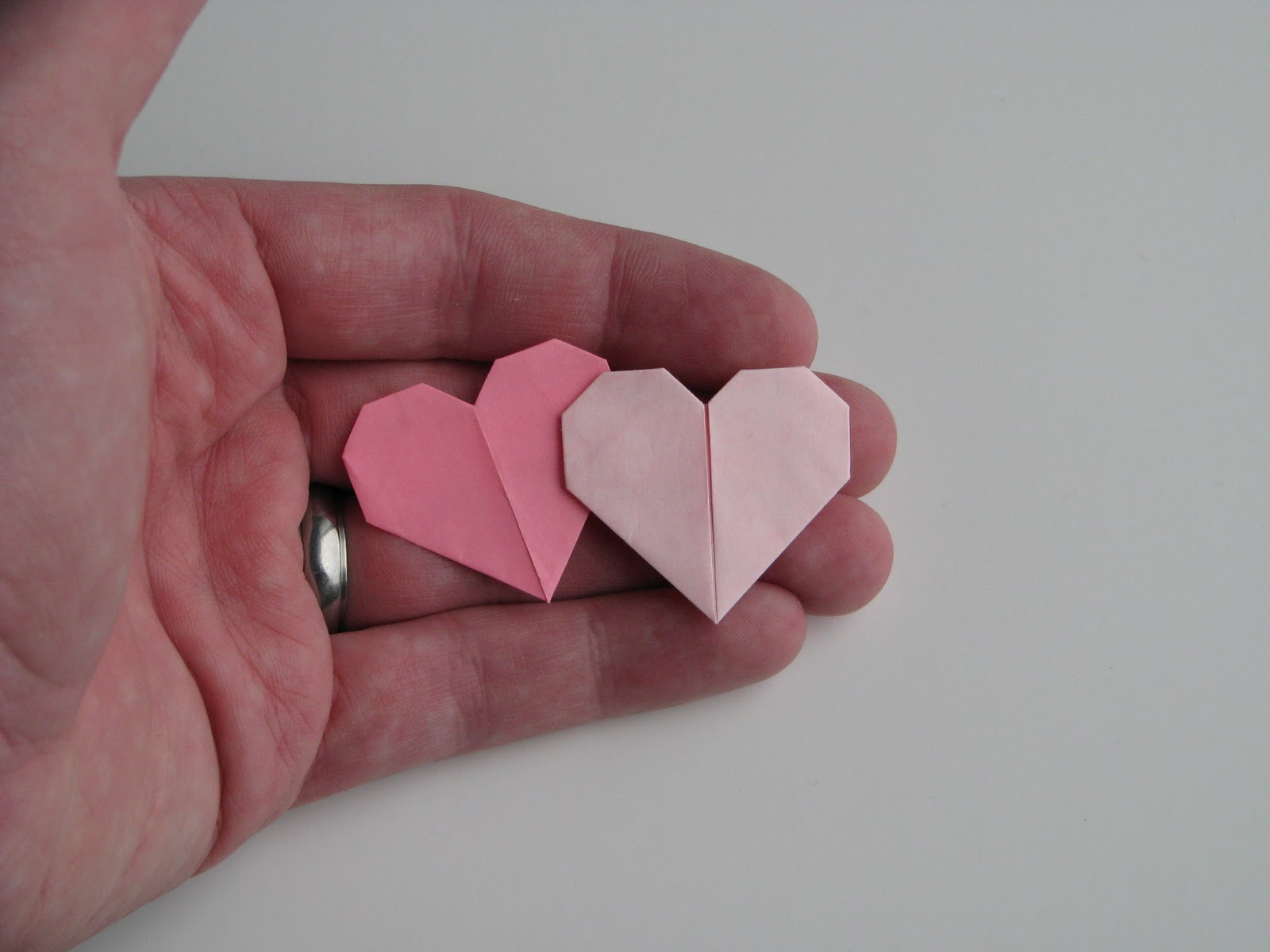 Origami Double Heart Instructions: Fold Your Love – all about origami