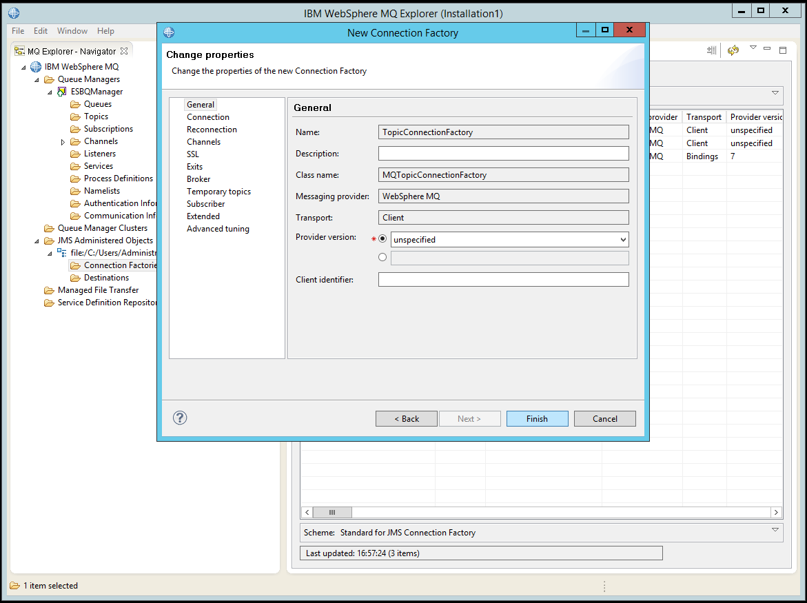 Let's begin...: [IBM MQ] Create a topic using IBM MQ
