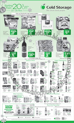 Cold Storage Weekly Ads 22 - 28 November 2019 ~ Supermarket Promotions