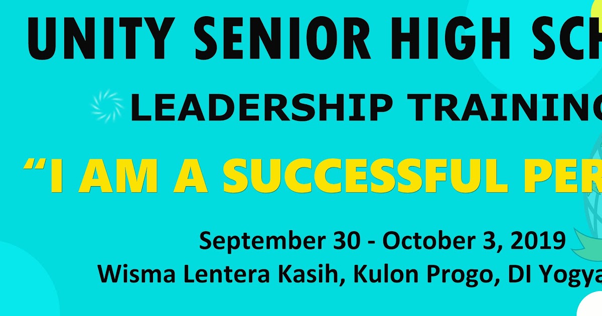 Desain Banner "Outing Class" Unity Senior High School.