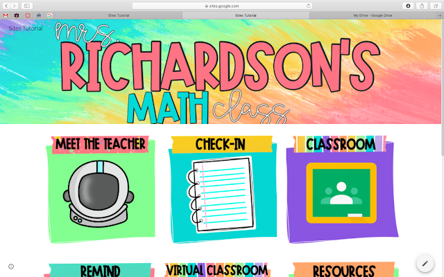 Create a Classroom Website Using Google Sites | No. 2 Pencils