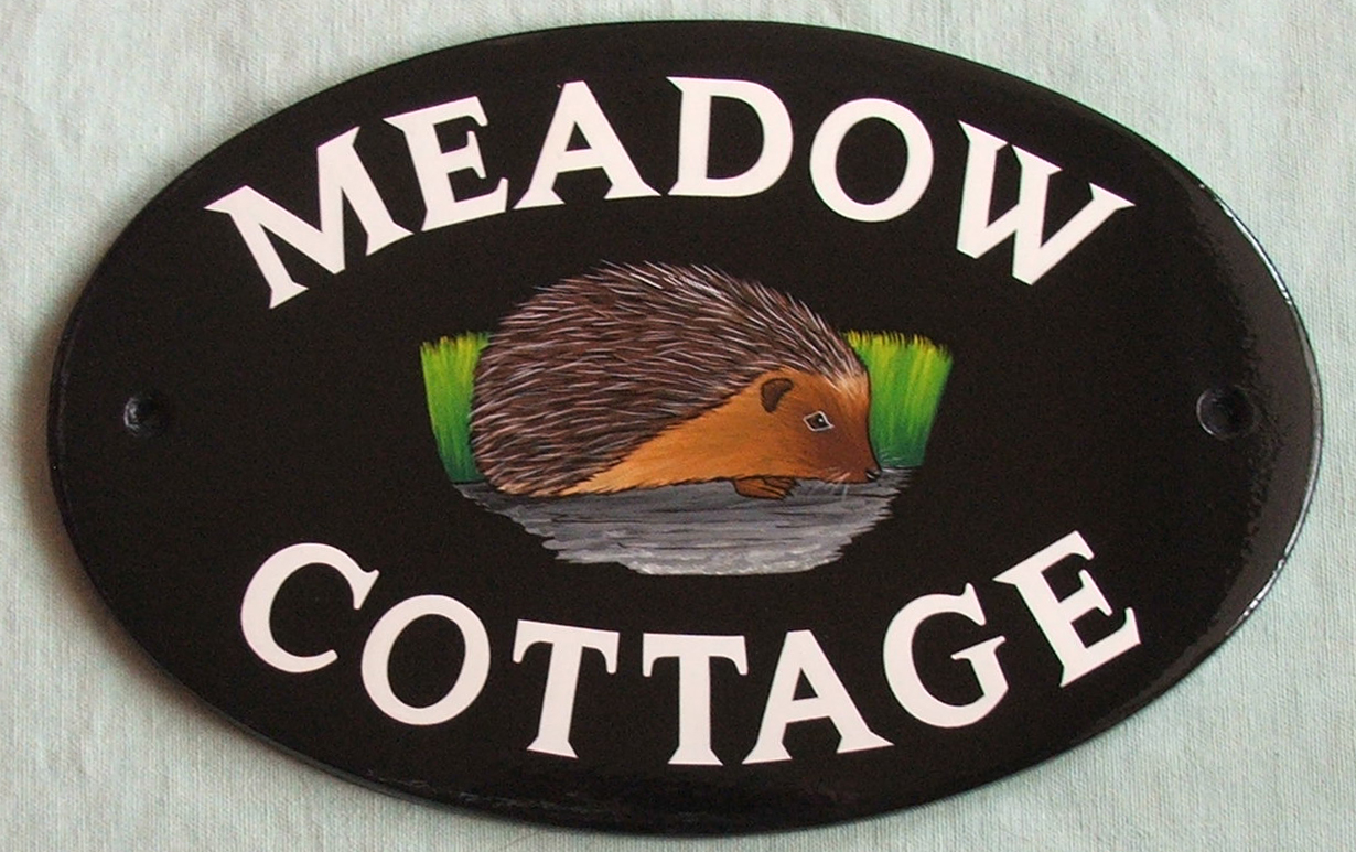 Hand Painted House Signs by Ceramic Art: Hand Painted Ceramic Signs ...