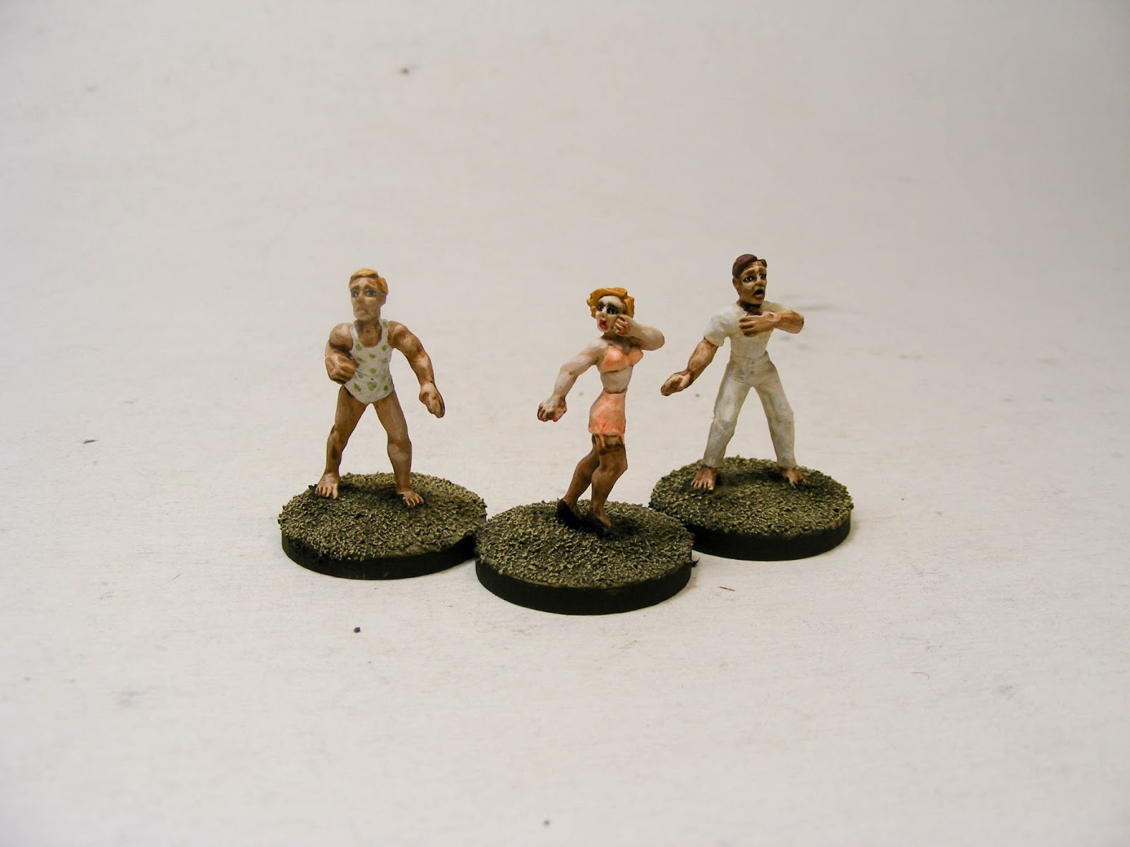 Evil Bob's Miniature Painting: 28mm Commission: Various Pulp Figures