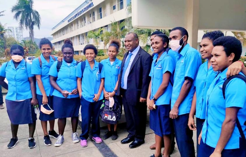 Pacific Adventist University Students Praise PNG PM Marape for HELP ...