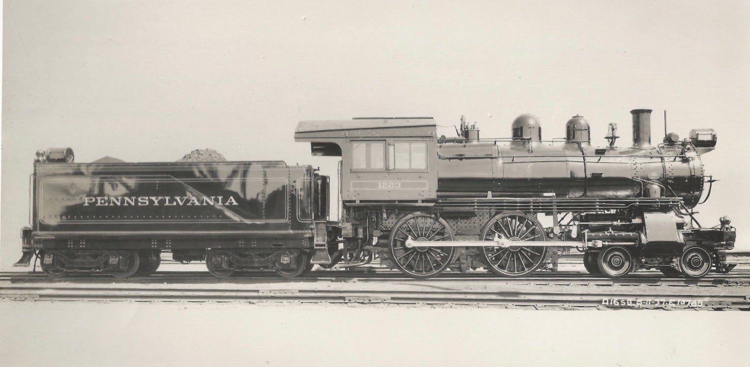 Vintage Railroad Pictures: Famous Pennsylvania Railroad No. 1223