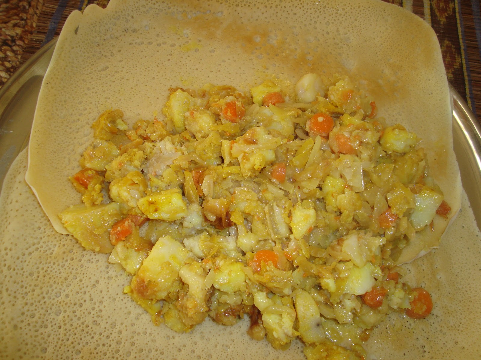 Food Blog- Let's get Cookin': Another Savoury Dish! - Vegetable Alicha