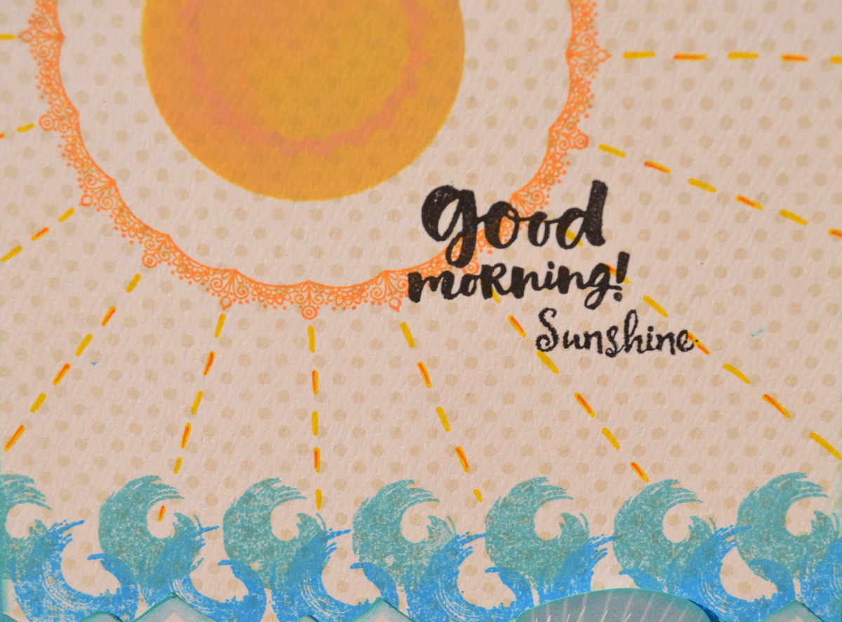 The BoBunny Blog: Good Morning Sunshine Card with Denise