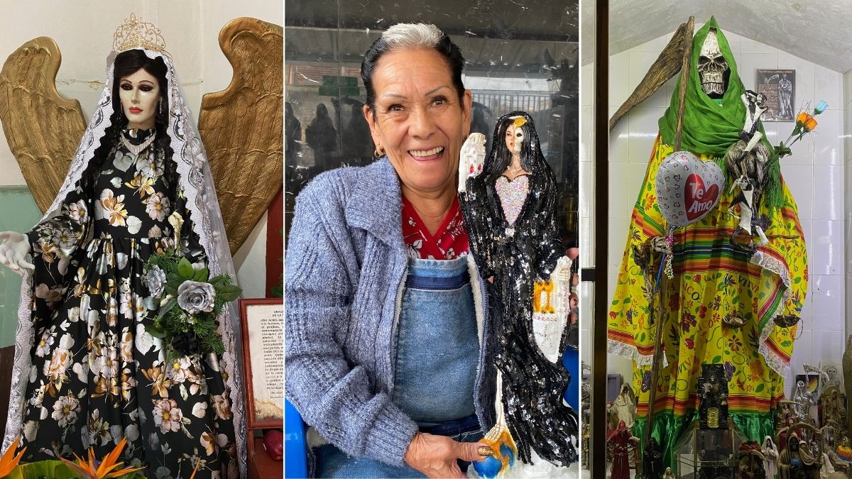 Seguindo os passos da História: Santa Morte, a santa esquelética no ...