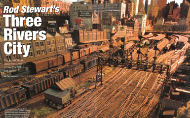 THE CRYPT: ROD STEWART TRAIN LAYOUT