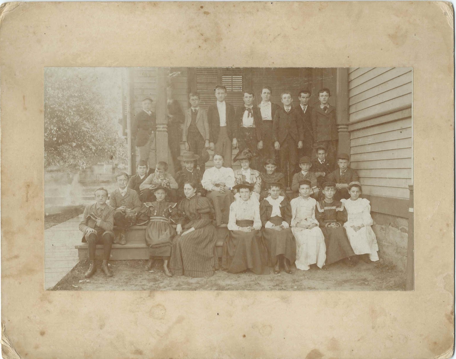 Heirlooms Reunited: 19th Century Photograph of Students at ? School, No ...
