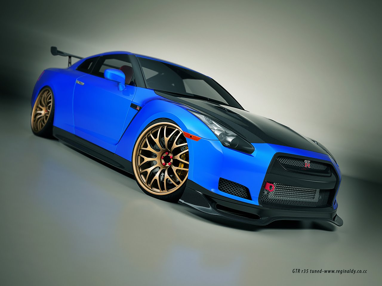 Nissan GTR 2017 Blue | Koleksi Gambar | Koleksi gambar
