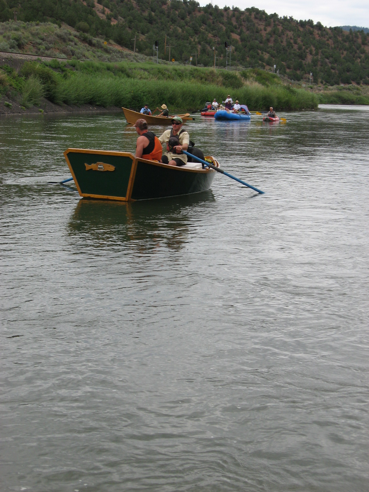 rockchalkdrifter: Wooden Boat Float 2012