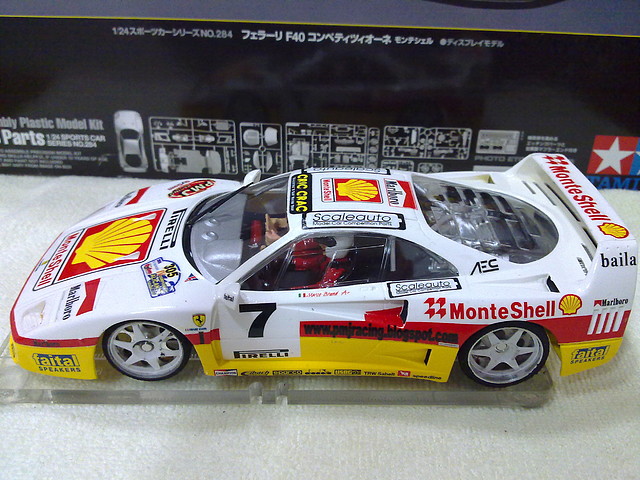 PMJ RACING TEAM: FERRARI F40 Monte Shell