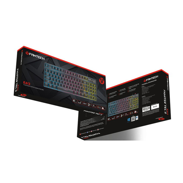 Fantech K613 Fighter TKL II Tournament Edition Gaming Keyboard - PUSERBA
