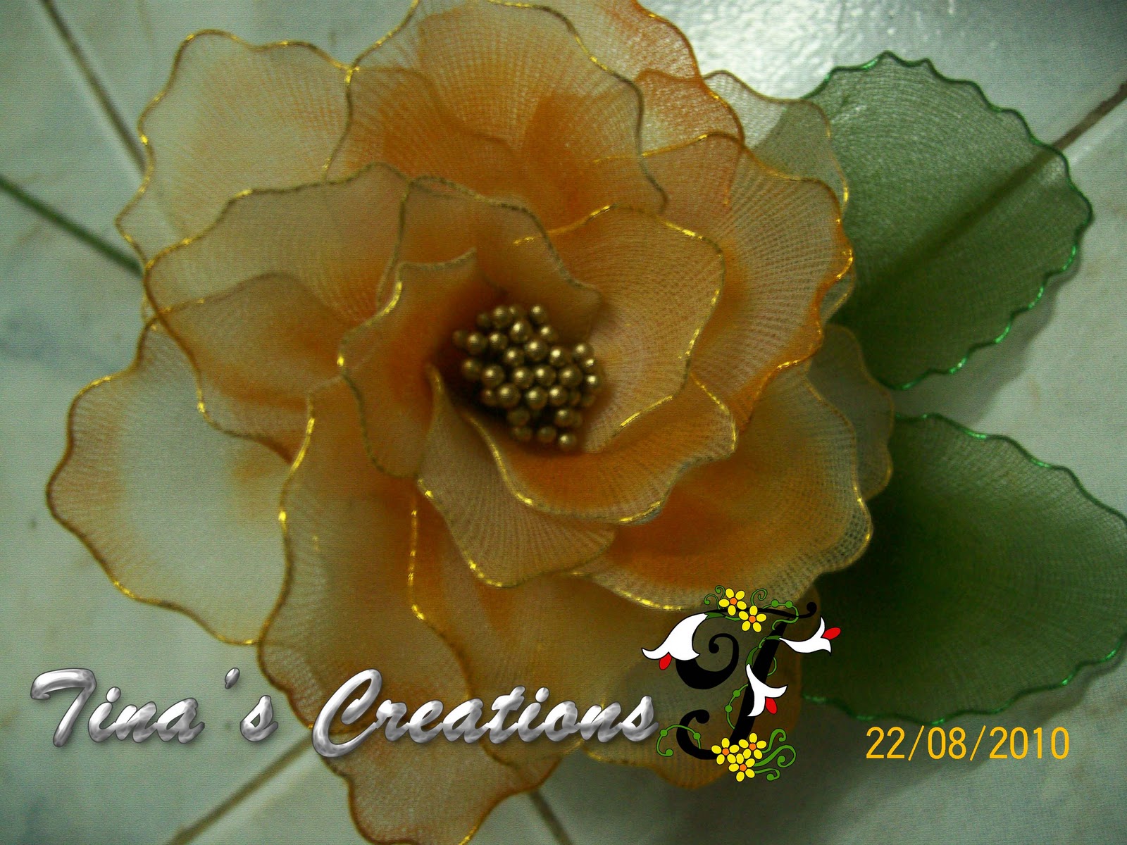 Tinas Creations: Stocking flower Arrangements