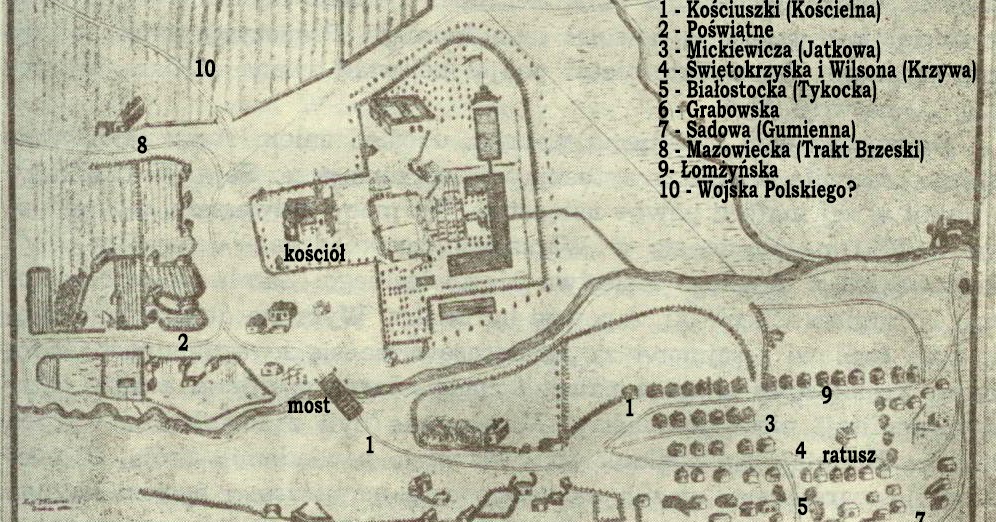 Zambrów, historie zapomniane: Zambrów w XVIII wieku