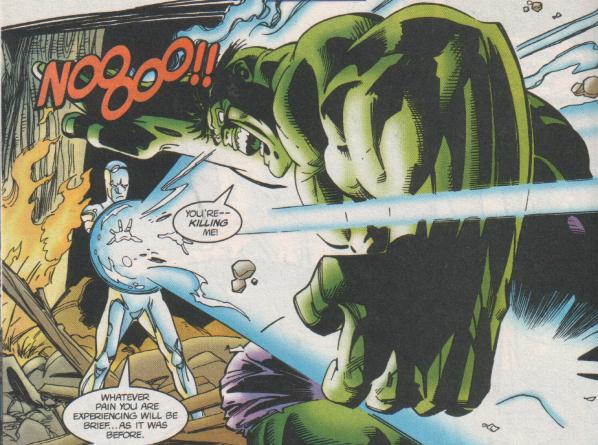 "Hero Envy" The Blog Adventures: HULK VS SILVER SURFER