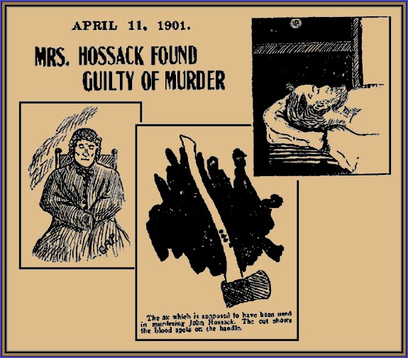 Unknown Gender History: Margaret Hossack, Iowa Axe Murderess - 1900