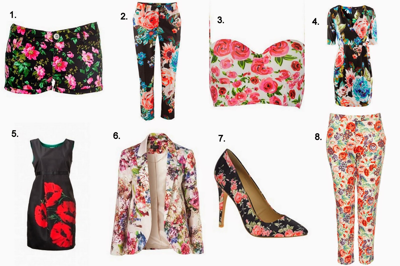 Entyna's world: Fashion Trendz: Floral Outfits