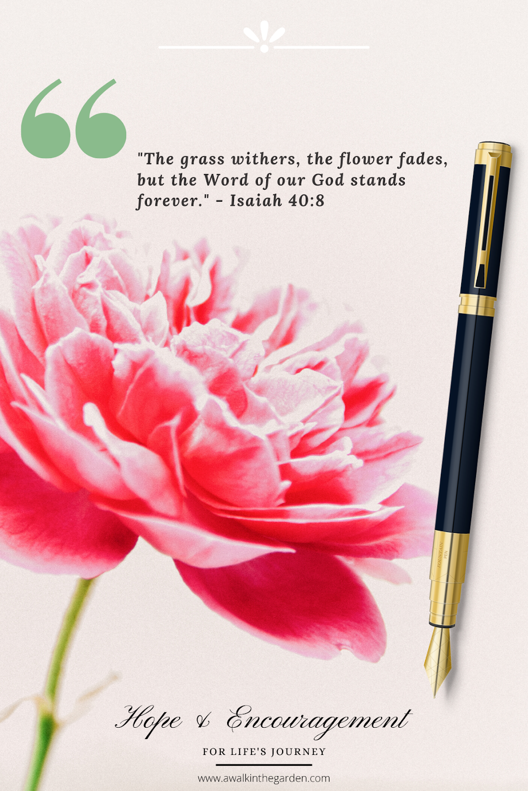 A Walk In The Garden: Everlasting Word