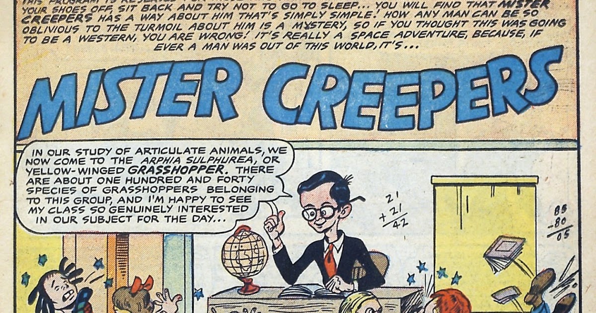 Four-Color Shadows: Mister Creepers-Terrific Comics-1955