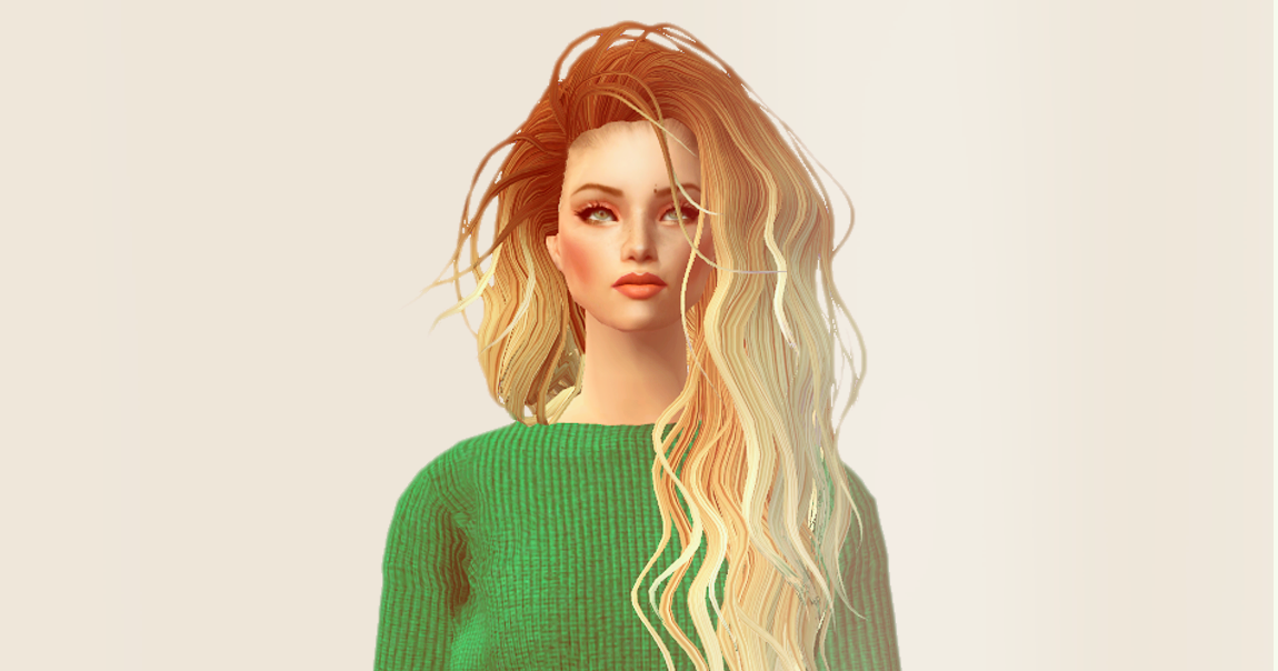 Always Sims: Trix Raindrop 4t2 by RDSHOP Ombre retexture