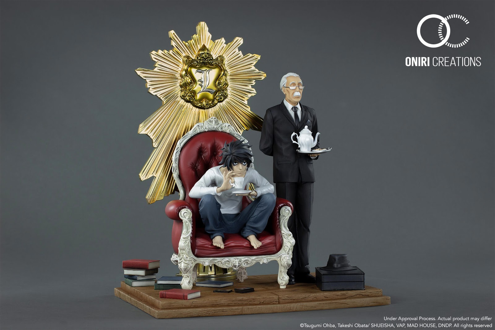 Death Note - L & Watari Diorama 1/6 (Oniri Créations)