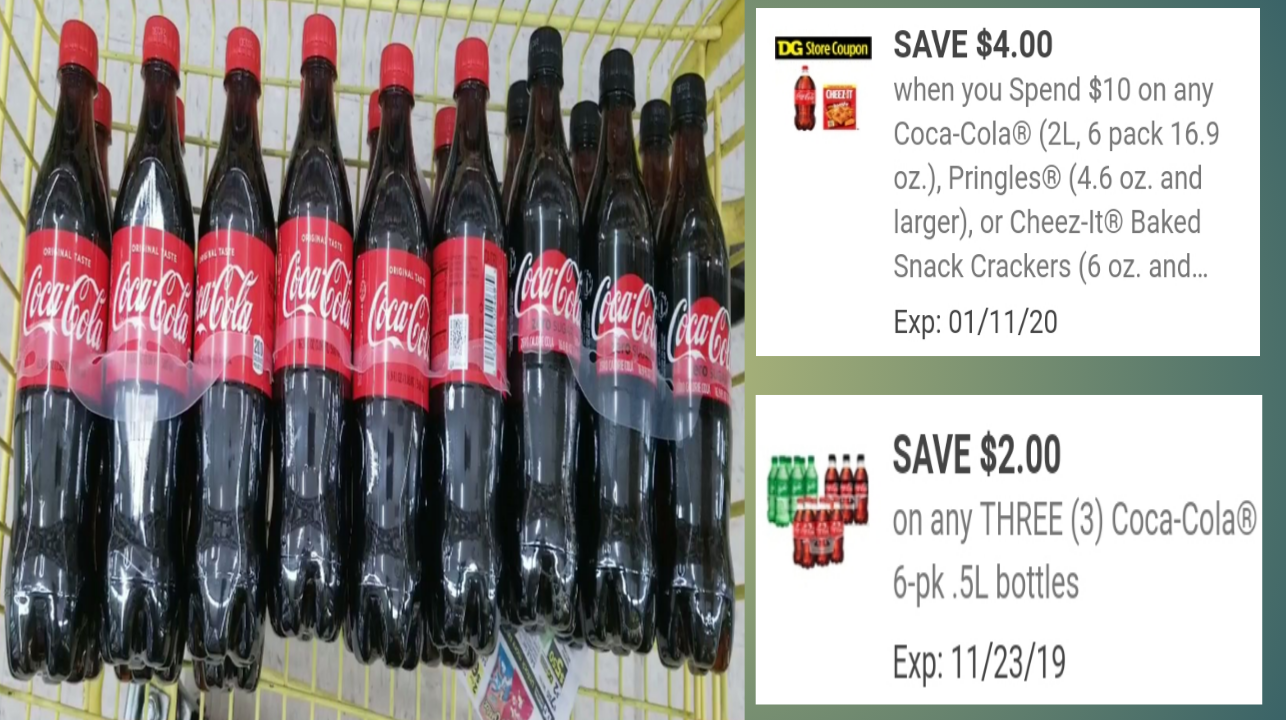 DOLLAR GENERAL ALL DIGITAL COKE COLA SCENARIOS