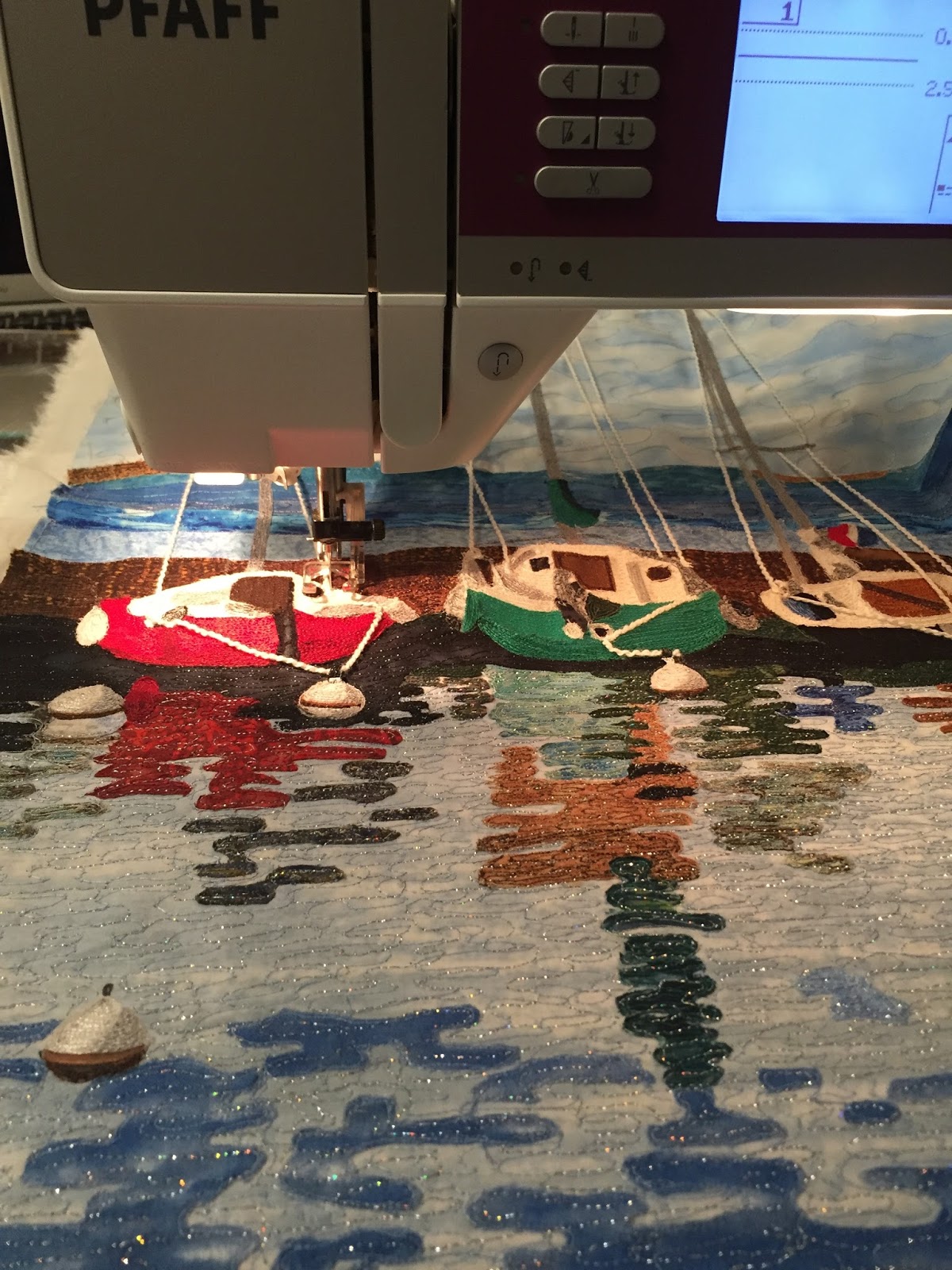 Quiltessa: Patchwork palette: Sailboats
