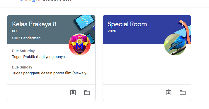 Upload Tugas di Google Classroom ~ Panderman Jaya