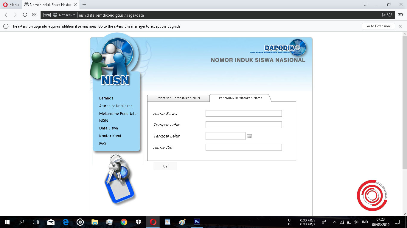 Cara Cek NISN Berdasarkan Nama Lewat Pencarian NISN - KEPOINDONESIA