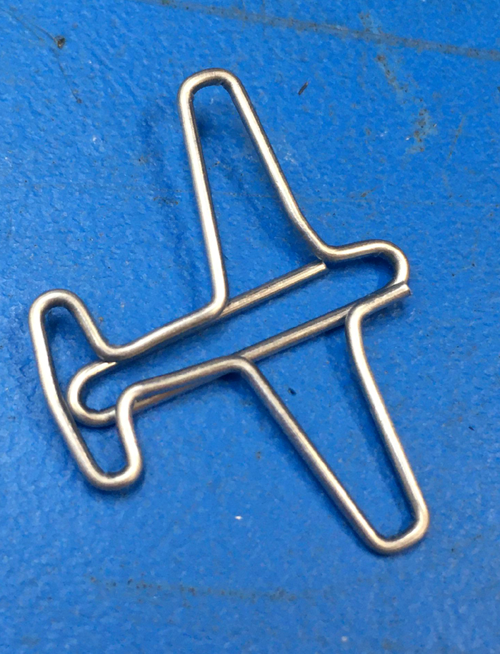 Just A Car Guy: aviation company paper clips