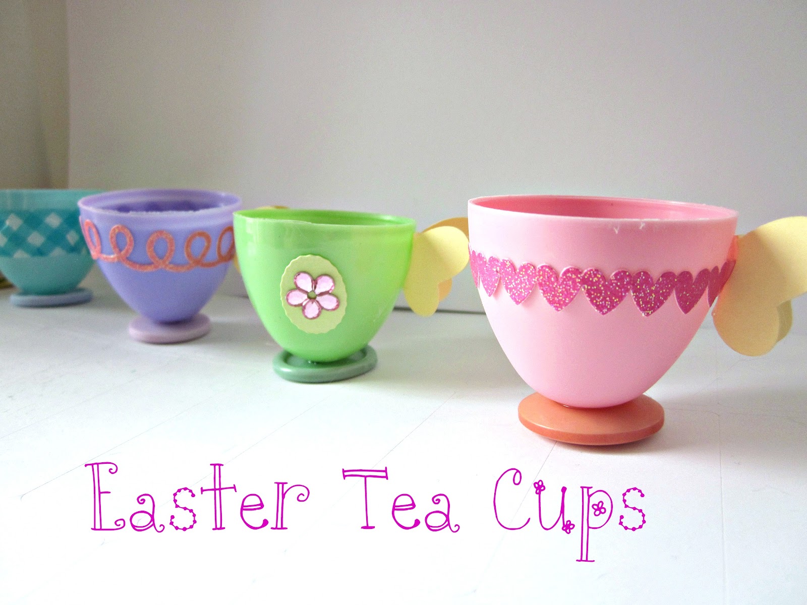Embellishing Life: Easter Tea Cups