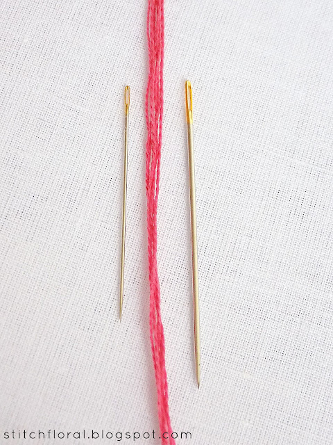 How to choose embroidery needle: 4 conditions to consider - Stitch Floral