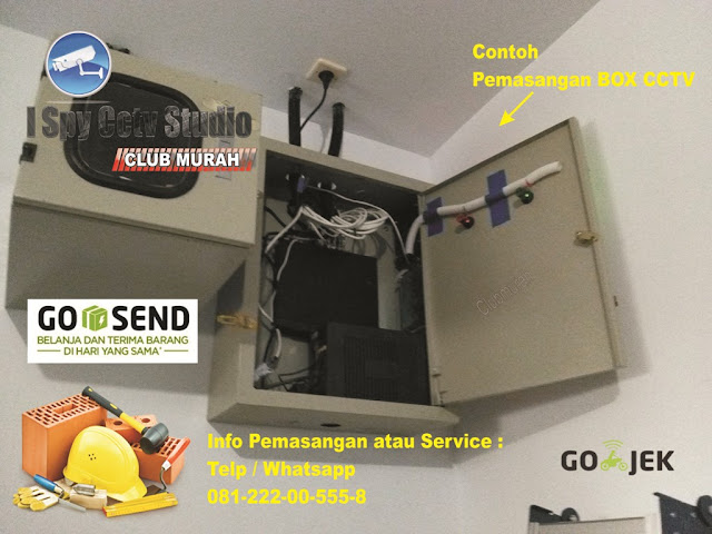 Box Dvr Cctv Box Panel Listrik ukuran 50cm X 60cm X 20cm
