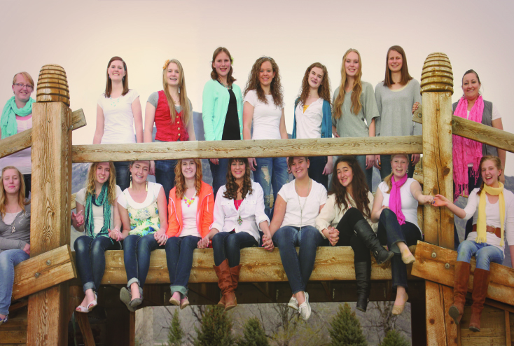 Lone Peak High School Color Guard: 2013 Color Guard Team