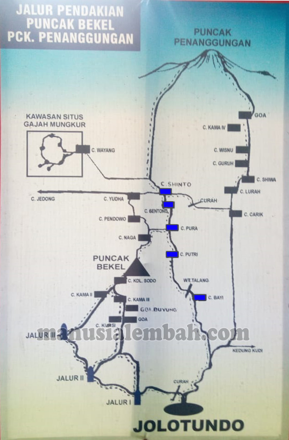 Jalur Pendakian Gunung Penanggungan - Perumperindo.co.id