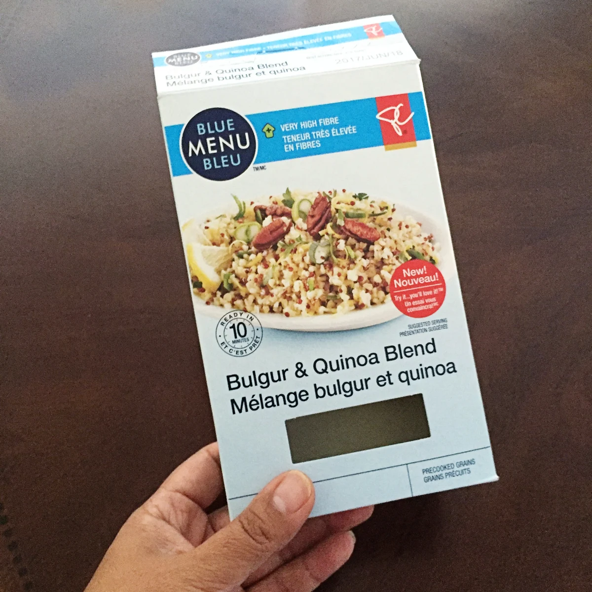 Bulgur & Quinoa Salad with Lemon Balsamic Vinaigrette - Rambling Renovators