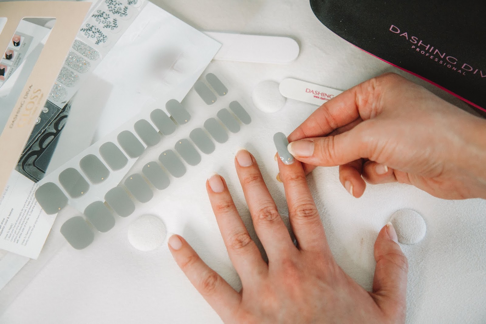 Step by Step Press On Nails Tutorial - Miles + Smiles