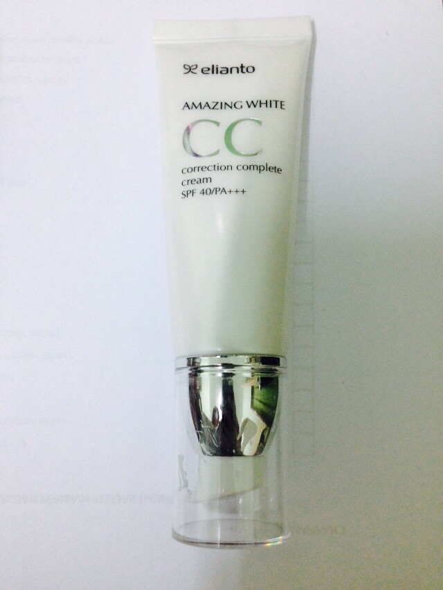 I am cutipie: REVIEW: ELIANTO AMAZING WHITE CC CREAM