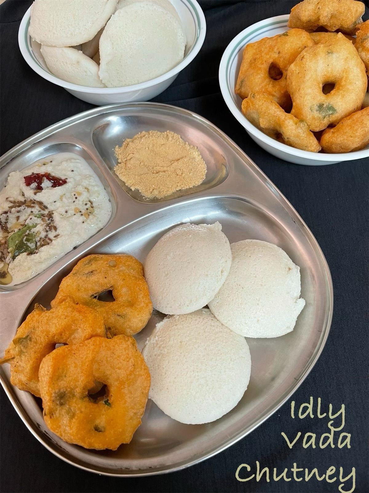 Idly Vada Chutney - From Sushma's Kitchen