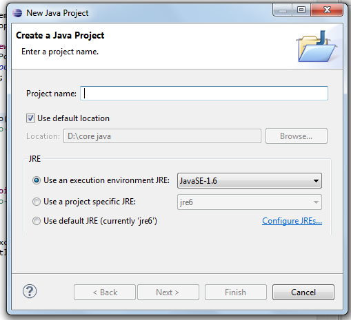 How To Create Java Project In Eclipse How To Create Java Project In Eclipse