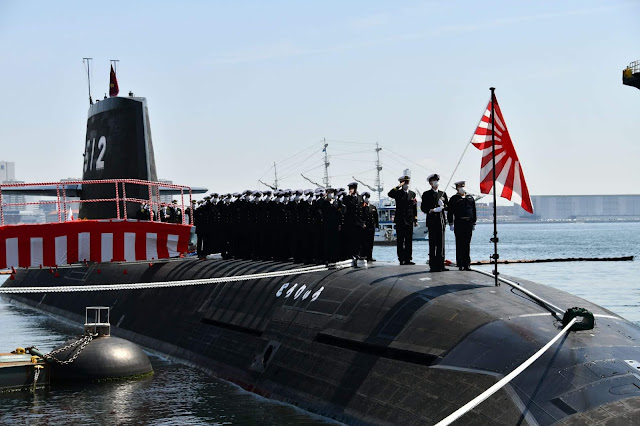 Japan commissions 12th Soryu-class diesel-electric attack submarine ...