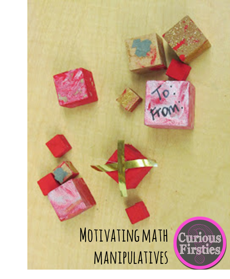 Curious Firsties: Bright Ideas-Motivating Math Manipulatives